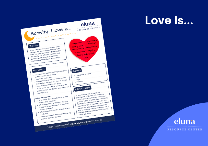 Activity: Love is… - Eluna