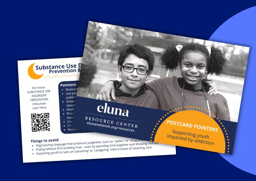 Postcard Pointers: Addiction Prevention & Support - Eluna
