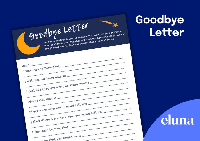 Activity: Goodbye Letter - Eluna
