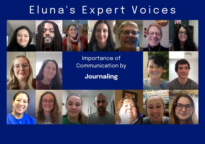 Eluna’s Expert Voices - Importance of Communication by Journaling - Eluna