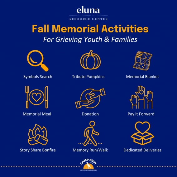 Fall Memorial Activities for Grieving Youth & Families - Eluna