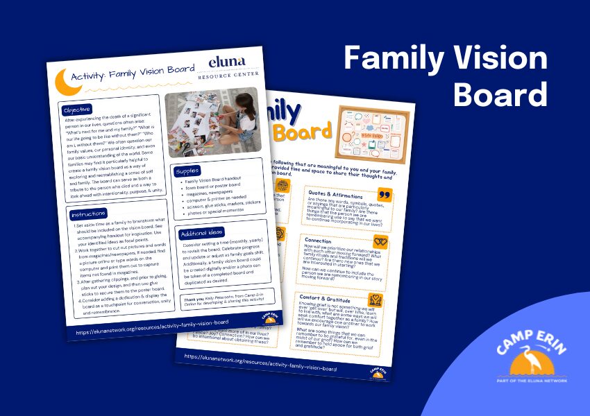 Activity: Family Vision Board - Eluna