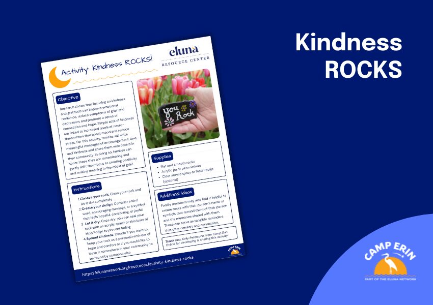 Activity: Kindness ROCKS! - Eluna