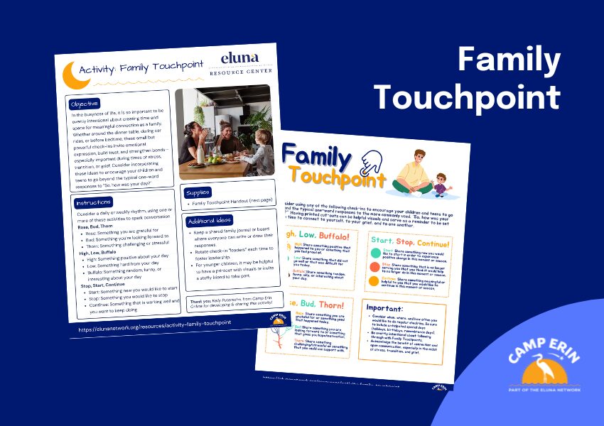 Activity: Family Touchpoint - Eluna