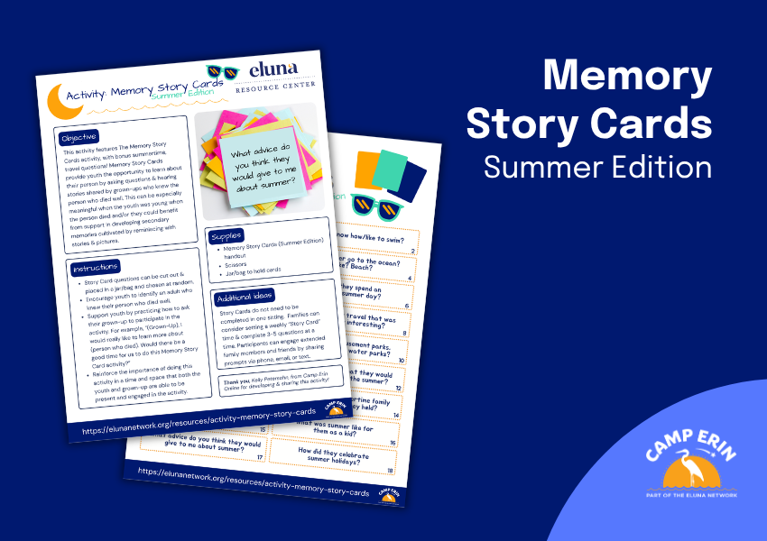 Activity: Memory Story Cards (Summer Edition) - Eluna